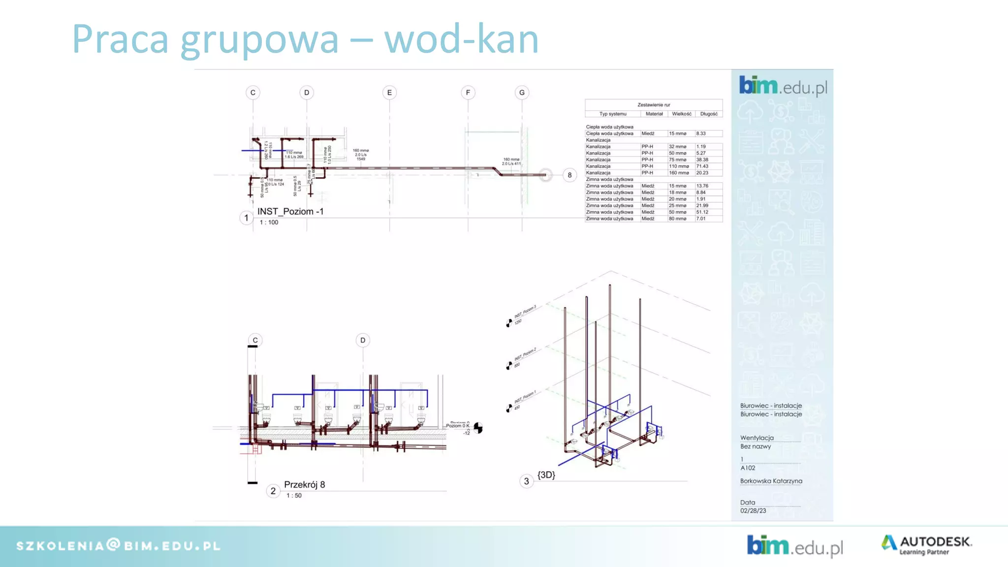 Katarzyna Borkowska - Revit MEP - Basic and Advanced | PDF