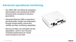 Introducing high-performance ONTs for the multigigabit edge | PPT
