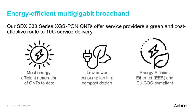 Introducing high-performance ONTs for the multigigabit edge | PPT