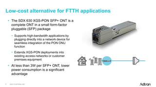 Introducing high-performance ONTs for the multigigabit edge | PPT
