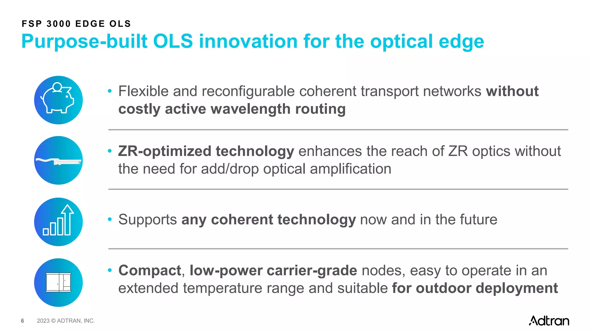 Meet the new FSP 3000 Edge OLS | PDF