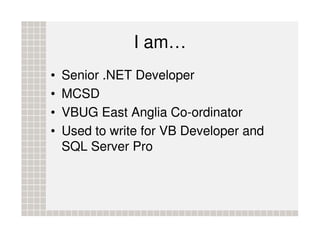 ASP.NET Scalability - DDD7 | PPT