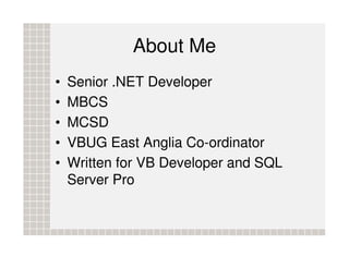 ASP.NET Scalability - WebDD | PDF