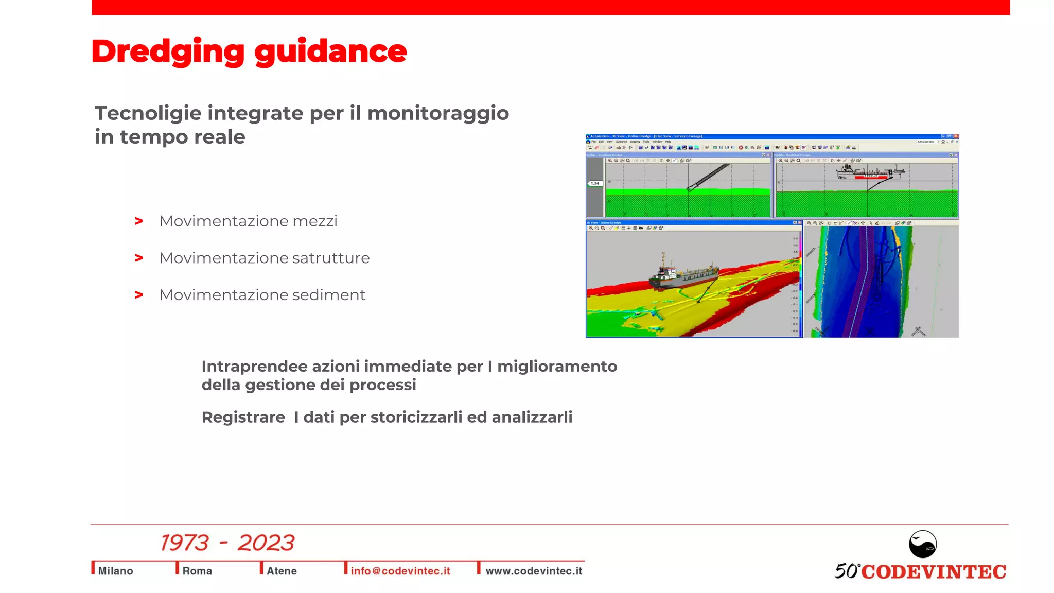 sistemi per Dragaggi - CodevintecDays mag-23.pdf | Computing | Technology & Computing
