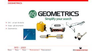 Sismica e magnetometria - CodevintecDays mag-23.pdf | Geology | Science
