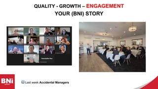 Victory belongs to the most tenacious - BNI Presentation | PDF