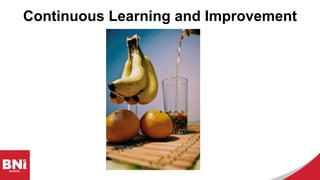 Victory belongs to the most tenacious - BNI Presentation | PDF