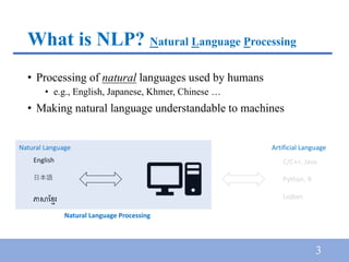 Beyond the Symbols: A 30-minute Overview of NLP | PDF