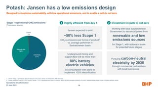 BHP Billiton : Operational Decarbonisation Investor Brief | PDF