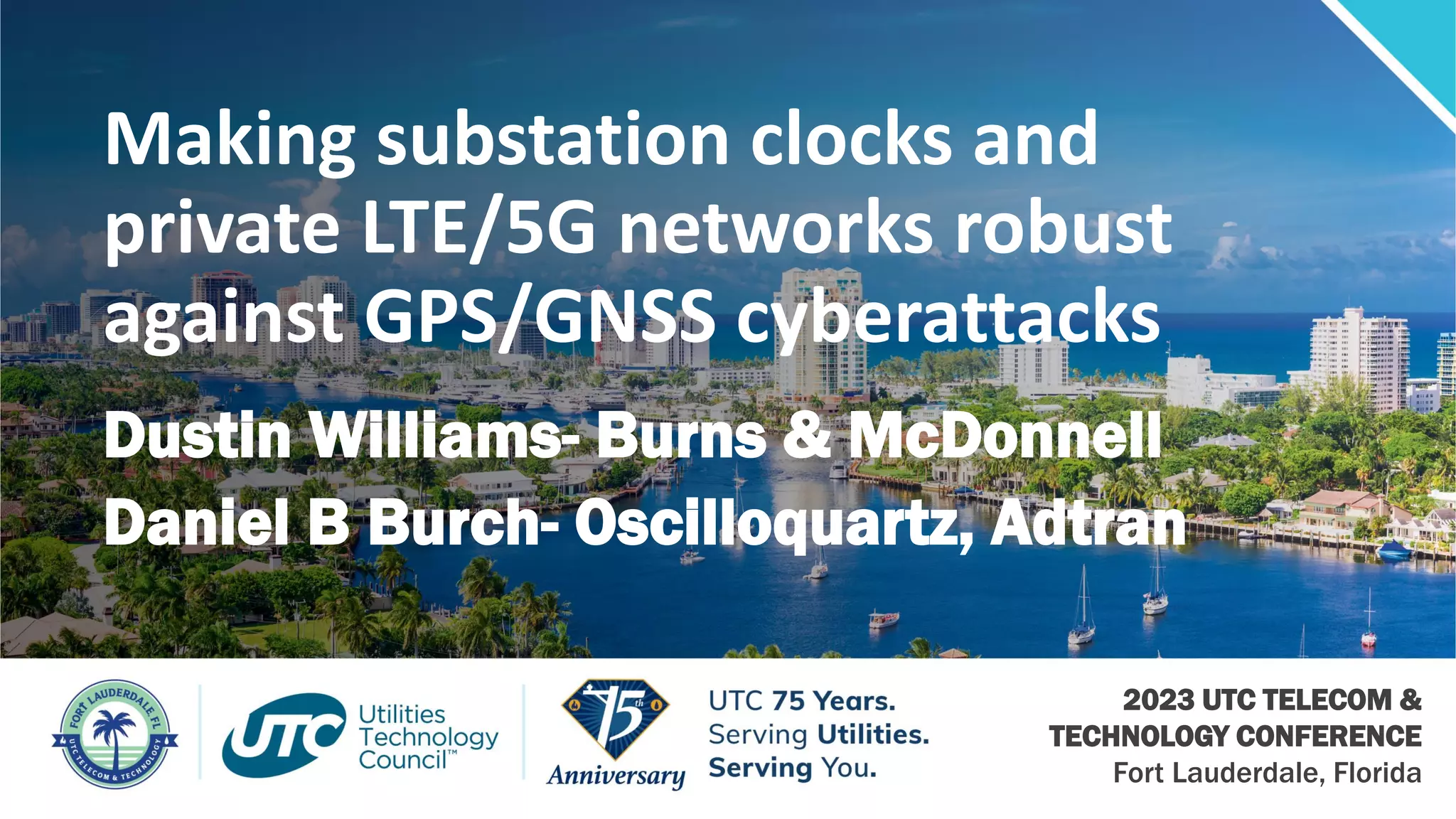 Making substation clocks and private LTE/5G networks robust against GPS ...