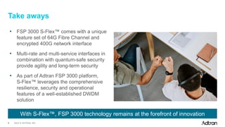 Transforming DCI connectivity with the FSP 3000 S-Flex | PDF