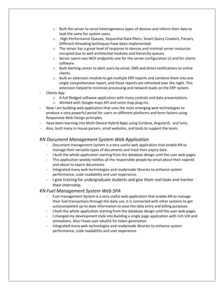 Mohammad Al-Masri Detailed Resume | PDF | Web Development | Internet