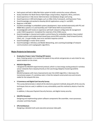 Mohammad Al-Masri Detailed Resume | PDF | Web Development | Internet
