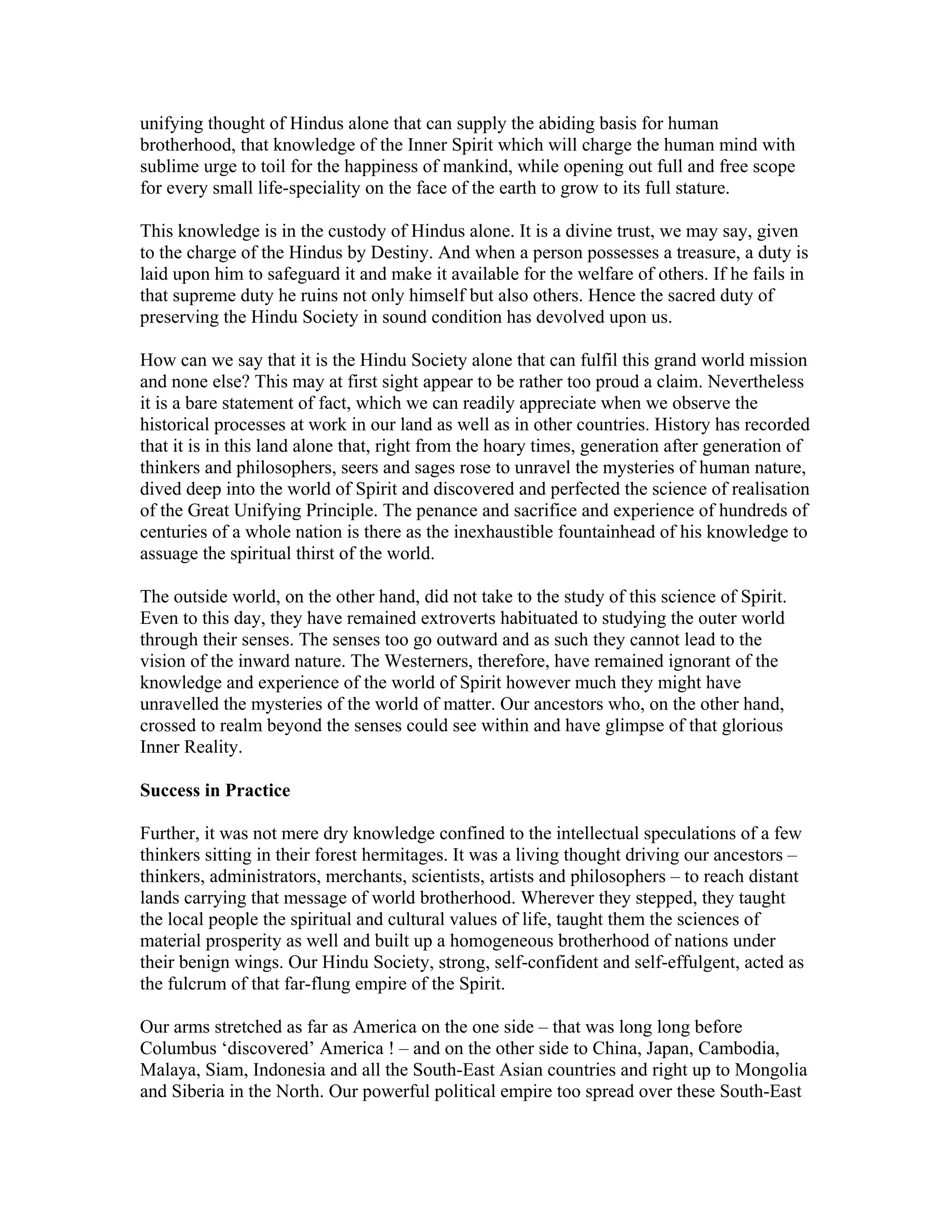 Bunch of Thoughts : M.S.Golwalkar | PDF