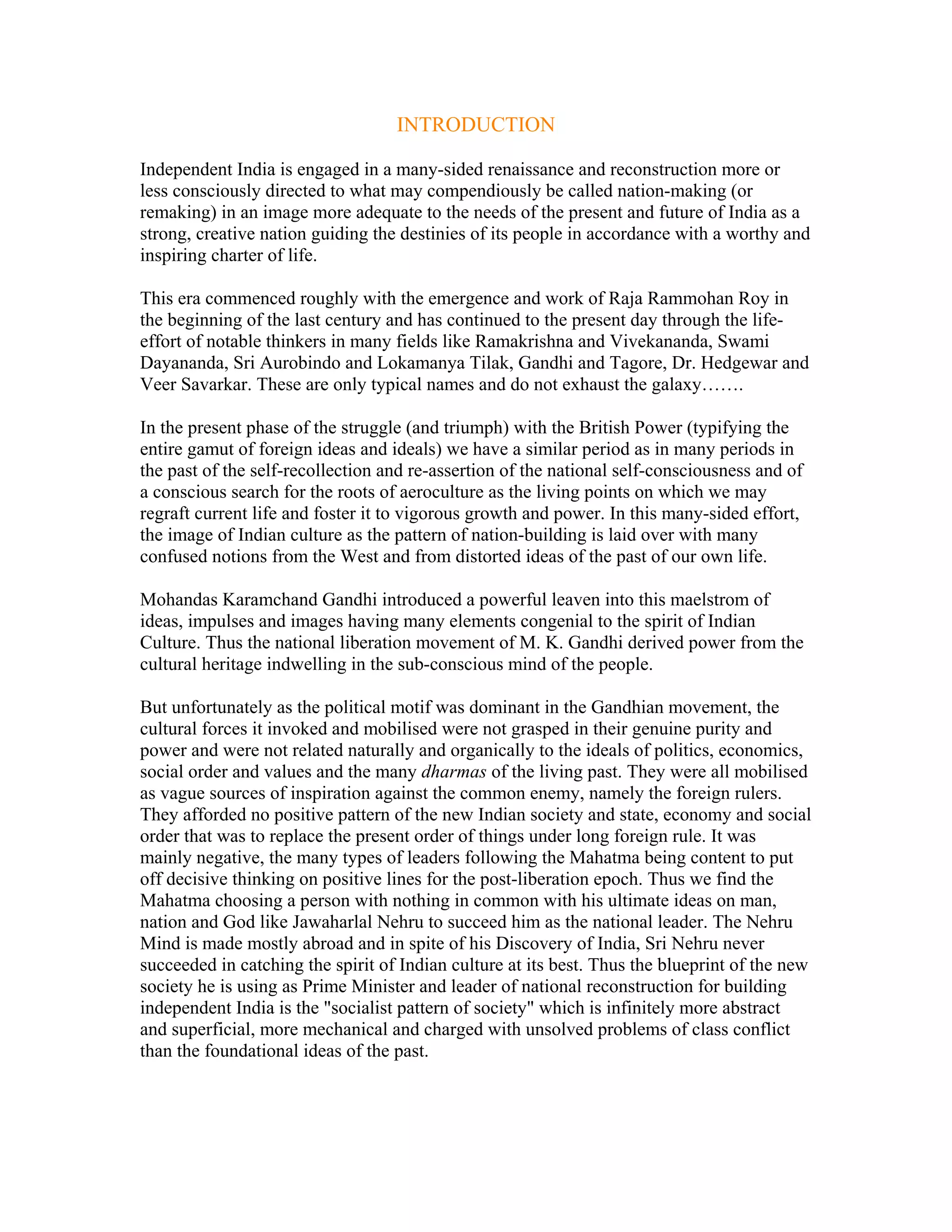 Bunch of Thoughts : M.S.Golwalkar | PDF