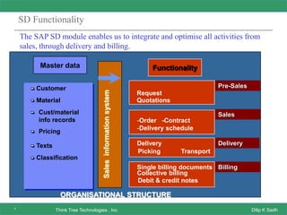 230723580-SAP-SD.pdf sd module by organisation structure | PPT