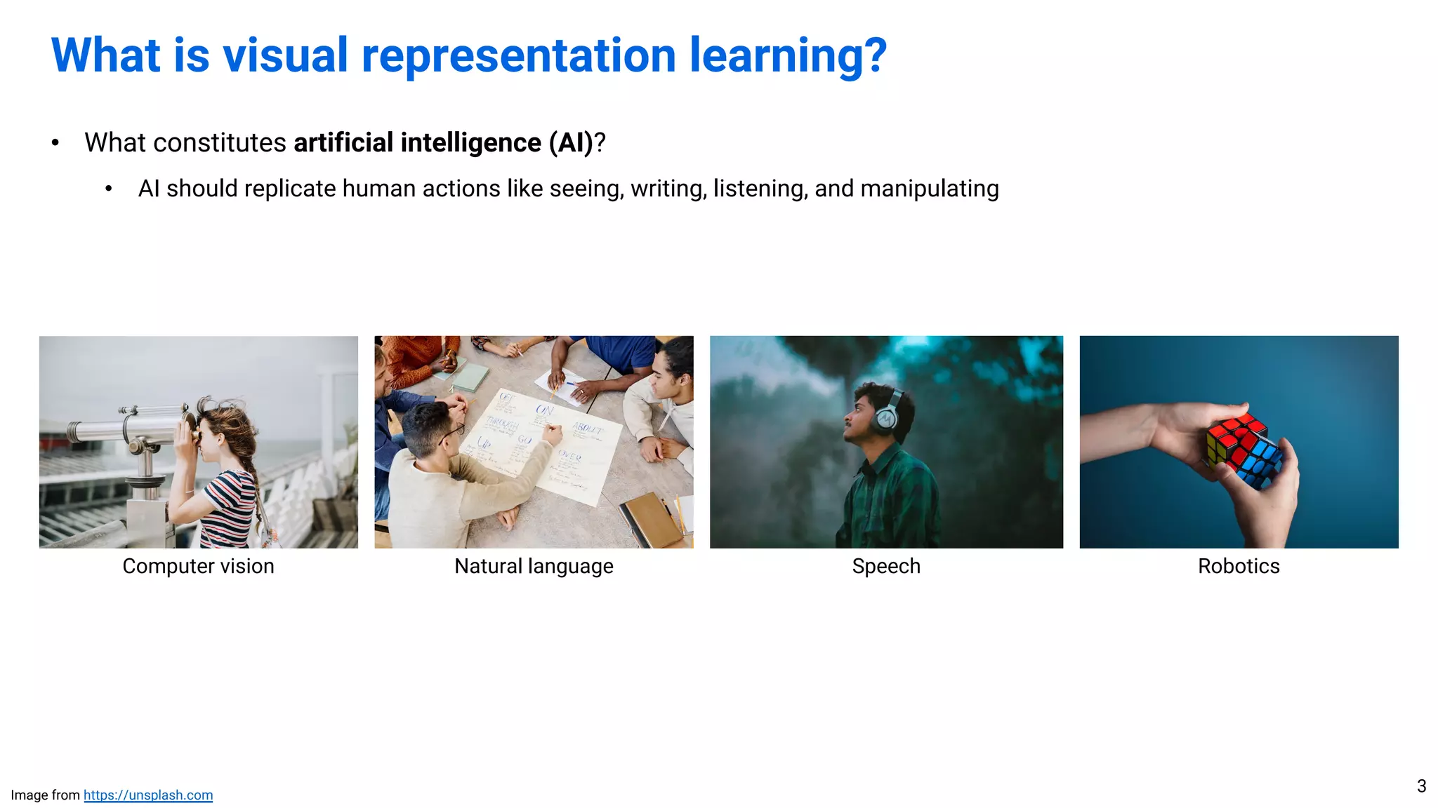 Brief History of Visual Representation Learning | PDF