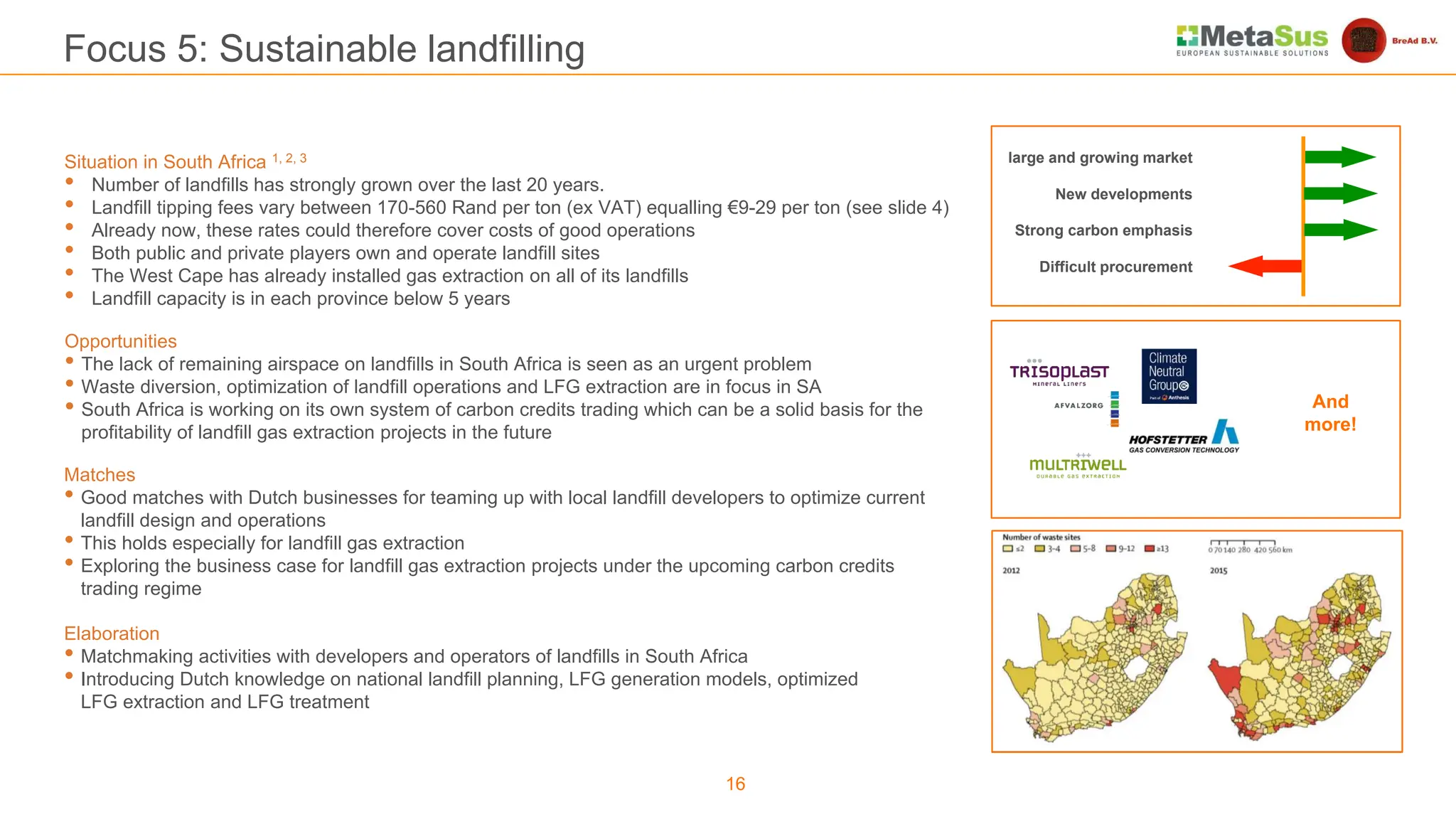 Market report Waste and Circular Economy South Africa 2023 | PPTX