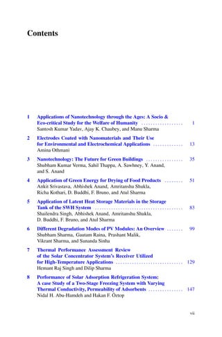 Advancements In Nanotechnology For Energy And Environment Dharmendra ...