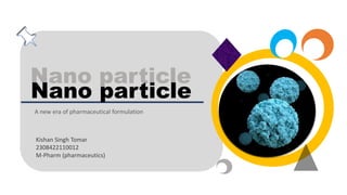 classification, method of preparation nanoparticles | PPTX