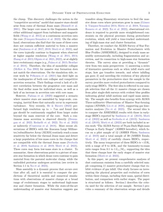 The ALMA Survey of Star Formation and Evolution in Massive ...