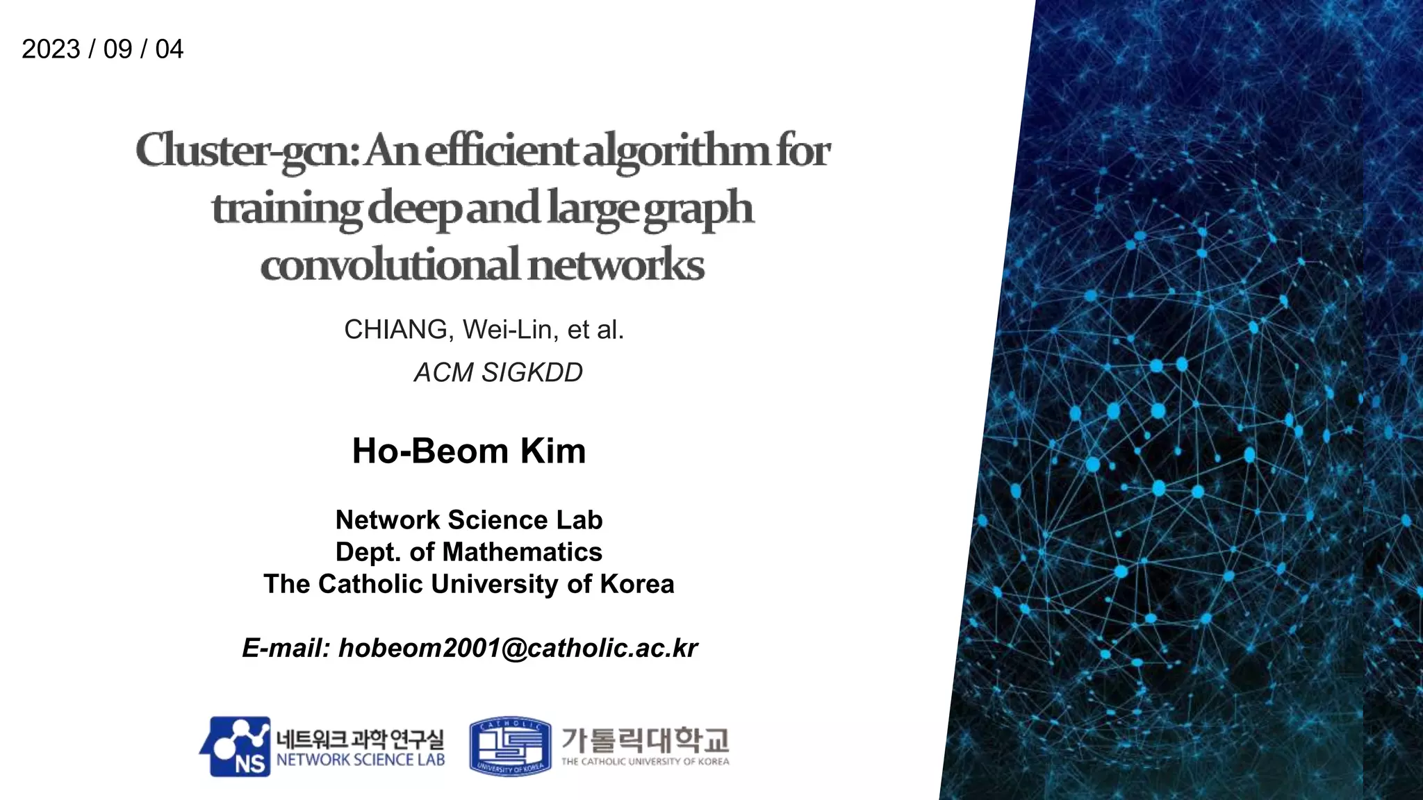 NS-CUK Seminar: H.B.Kim, Review on NS-CUK Seminar: H.B.Kim, Review on