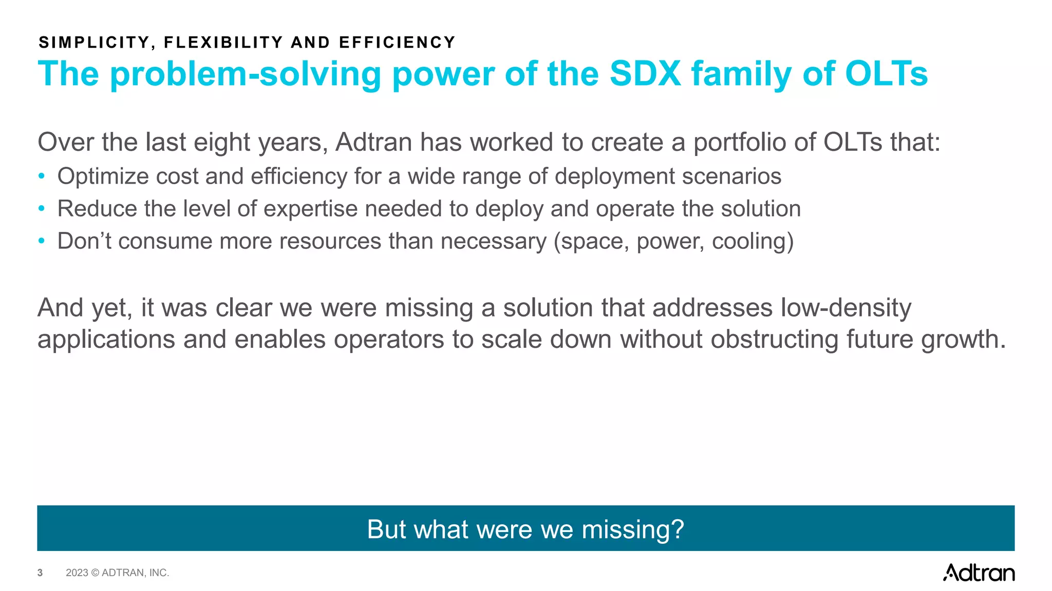 Introducing the industry's smallest Combo PON OLT | PPT