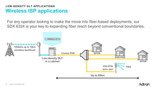Introducing the industry's smallest Combo PON OLT | PPT