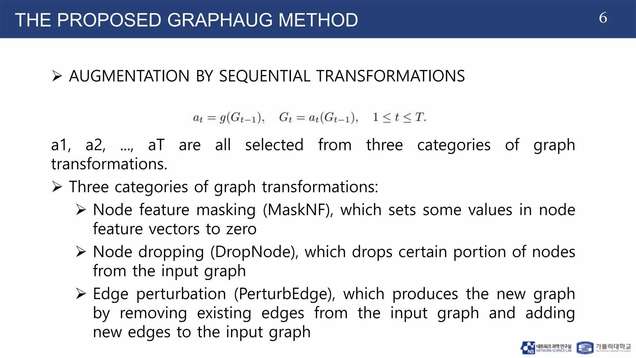 AUTOMATED DATA AUGMENTATIONS FOR GRAPH CLASSIFICATION.pptx