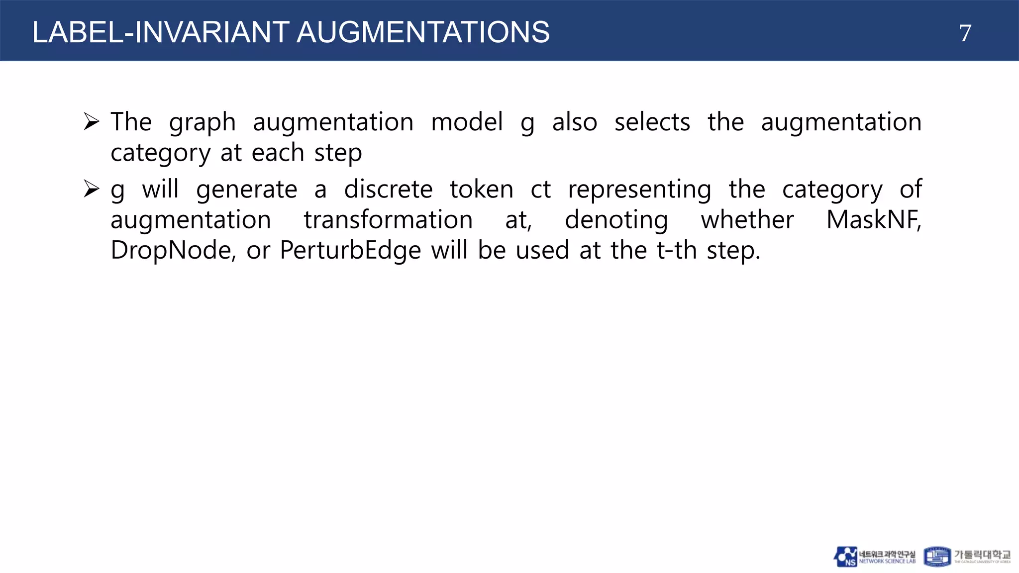 AUTOMATED DATA AUGMENTATIONS FOR GRAPH CLASSIFICATION.pptx
