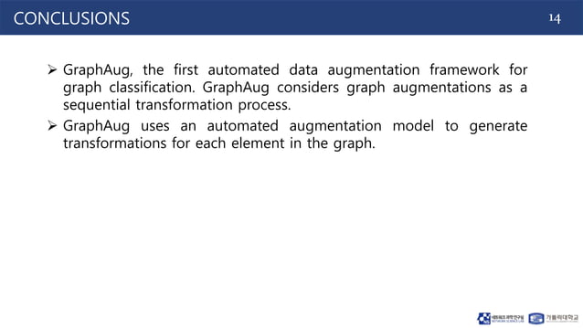 AUTOMATED DATA AUGMENTATIONS FOR GRAPH CLASSIFICATION.pptx