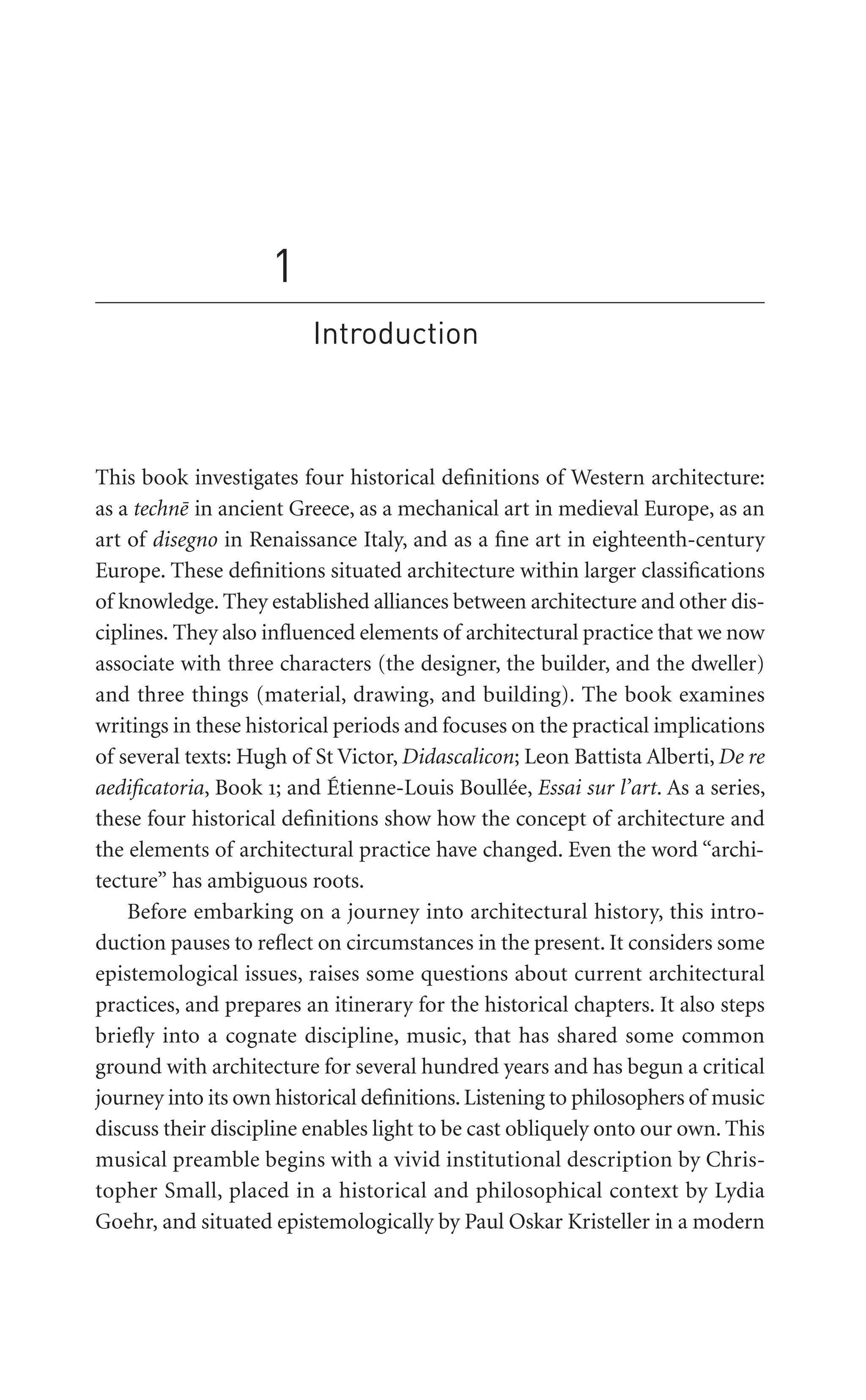 Four Historical Definitions Of Architecture Stephen Parcell | PDF