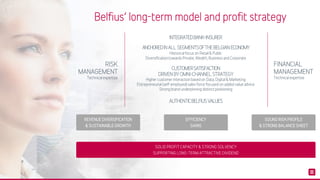Belfius ou la pertinence d'une stratégie à long terme | PDF | Business ...