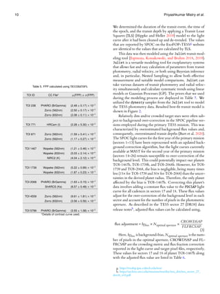 VaTEST III: Validation of 8 Potential Super-Earths from TESS Data | PDF ...