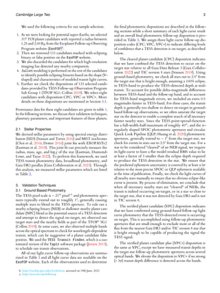 VaTEST III: Validation of 8 Potential Super-Earths from TESS Data | PDF ...