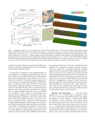 Probing Iron in Earth’s Core With Molecular-Spin Dynamics | PDF