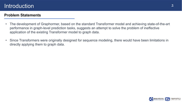 Do Transformers Really Perform Badly for Graph Representation?.pptx | Graphics Software ...