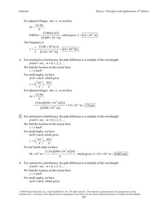 Physics Principles With Applications 6th Edition Giancoli Solutions ...