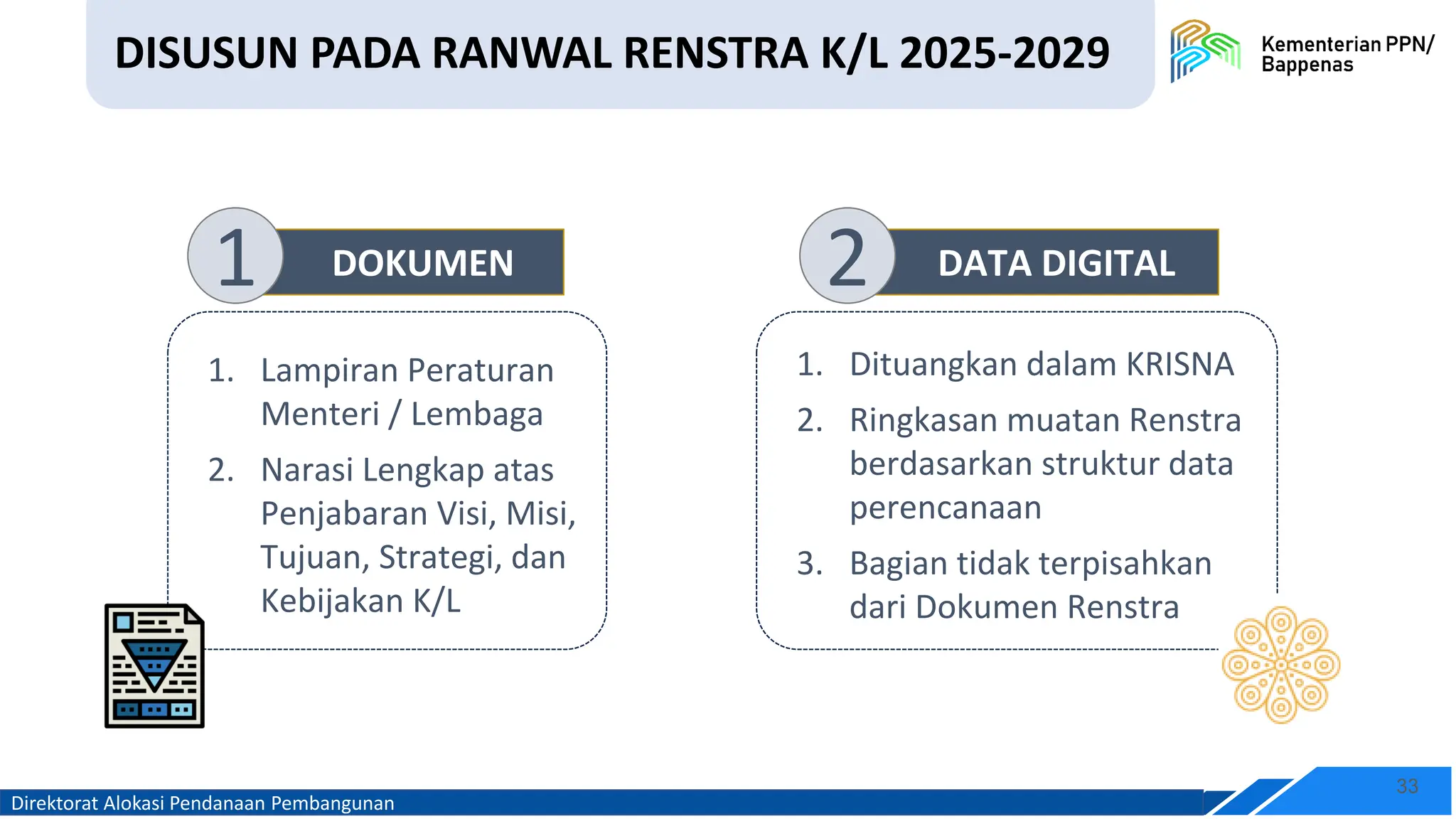 Penyusunan dan Penelahaan Renstra Kementerian | PDF