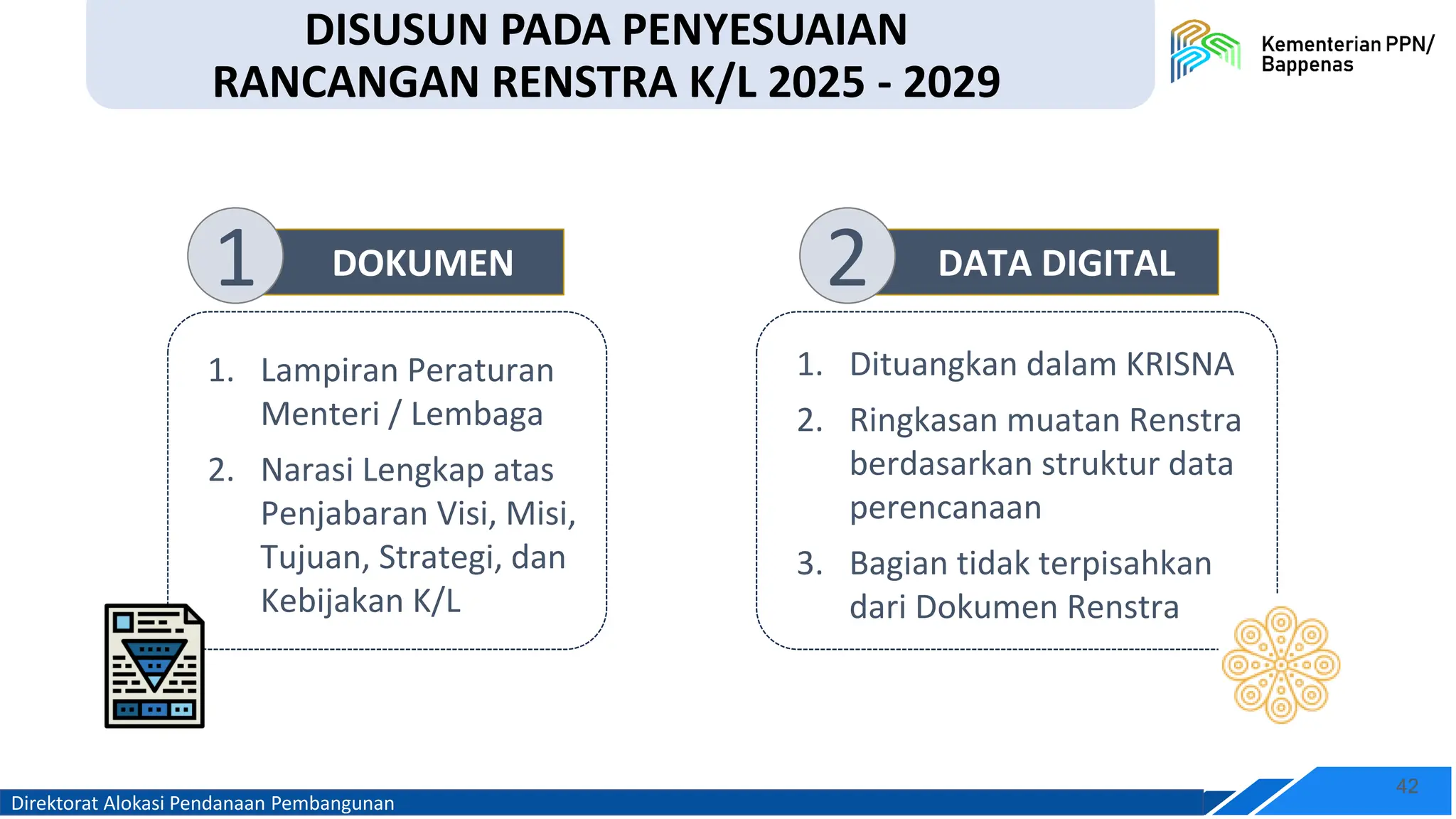 Penyusunan dan Penelahaan Renstra Kementerian | PDF