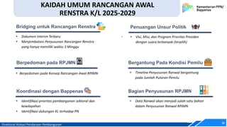 Penyusunan dan Penelahaan Renstra Kementerian | PDF