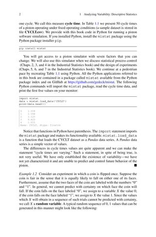 Modern Statistics A Computerbased Approach With Python Ron S Kenett | PDF