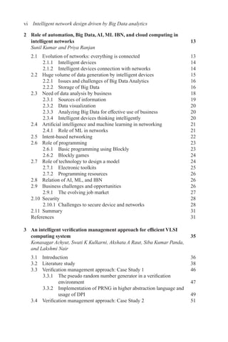 Intelligent Network Design Driven By Big Data Analytics Iot Ai And ...