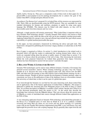 Linked Data Generation for the University Data From Legacy Database | PDF