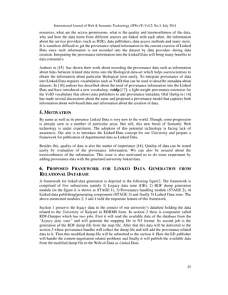 Linked Data Generation for the University Data From Legacy Database | PDF