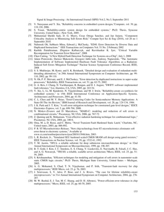 An Efficient Approach Towards Mitigating Soft Errors Risks | PDF