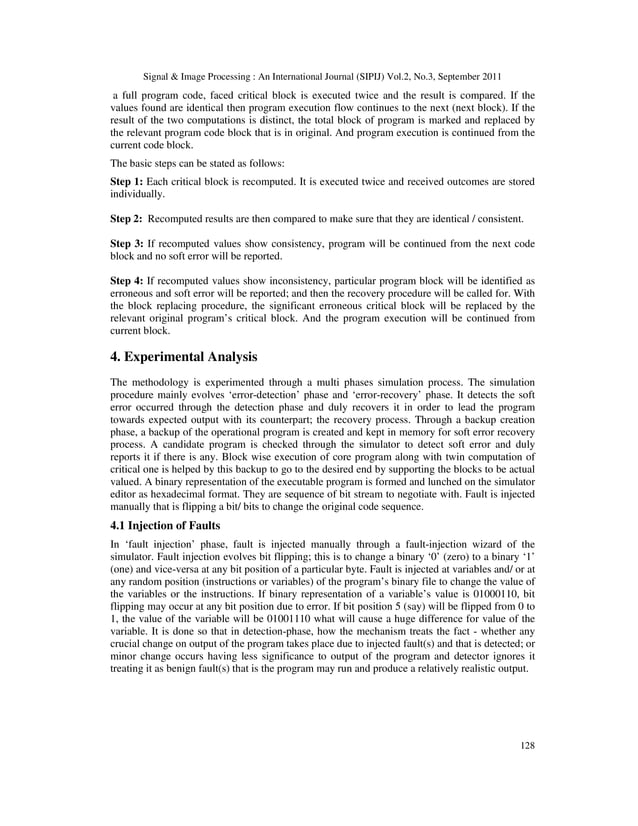 An Efficient Approach Towards Mitigating Soft Errors Risks | PDF