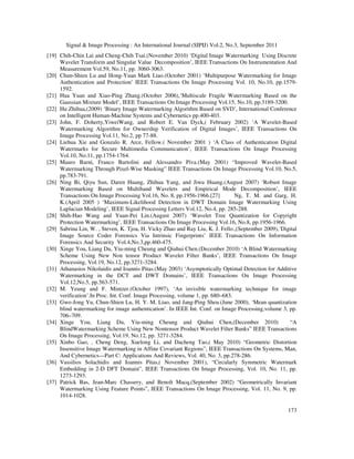 A Wavelet Based Hybrid SVD Algorithm for Digital Image Watermarking | PDF