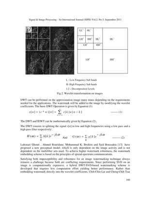 A Wavelet Based Hybrid SVD Algorithm for Digital Image Watermarking | PDF