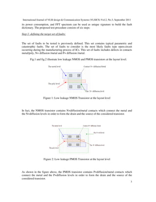 A Fault Dictionary-Based Fault Diagnosis Approach for CMOS Analog Integrated Circuits | PDF